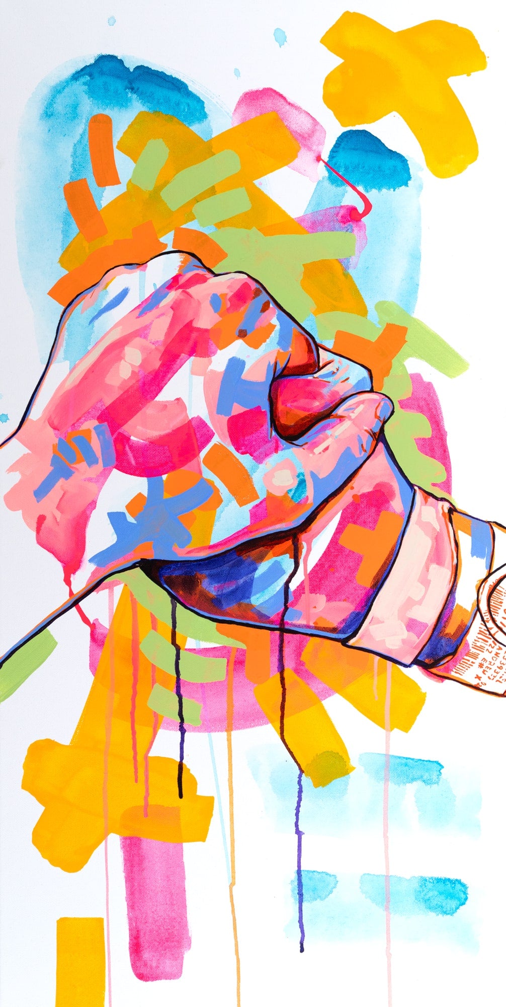 The Tracy Piper | Vibrant Hand Painting | Voss Gallery