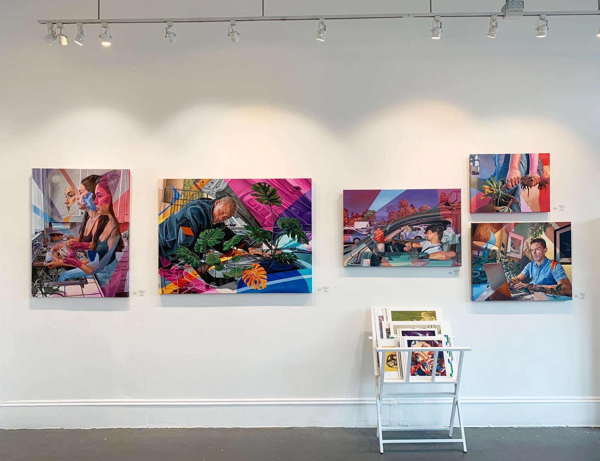 Ian Robertson-Salt "Nine to Five" Solo Exhibition – Voss Gallery