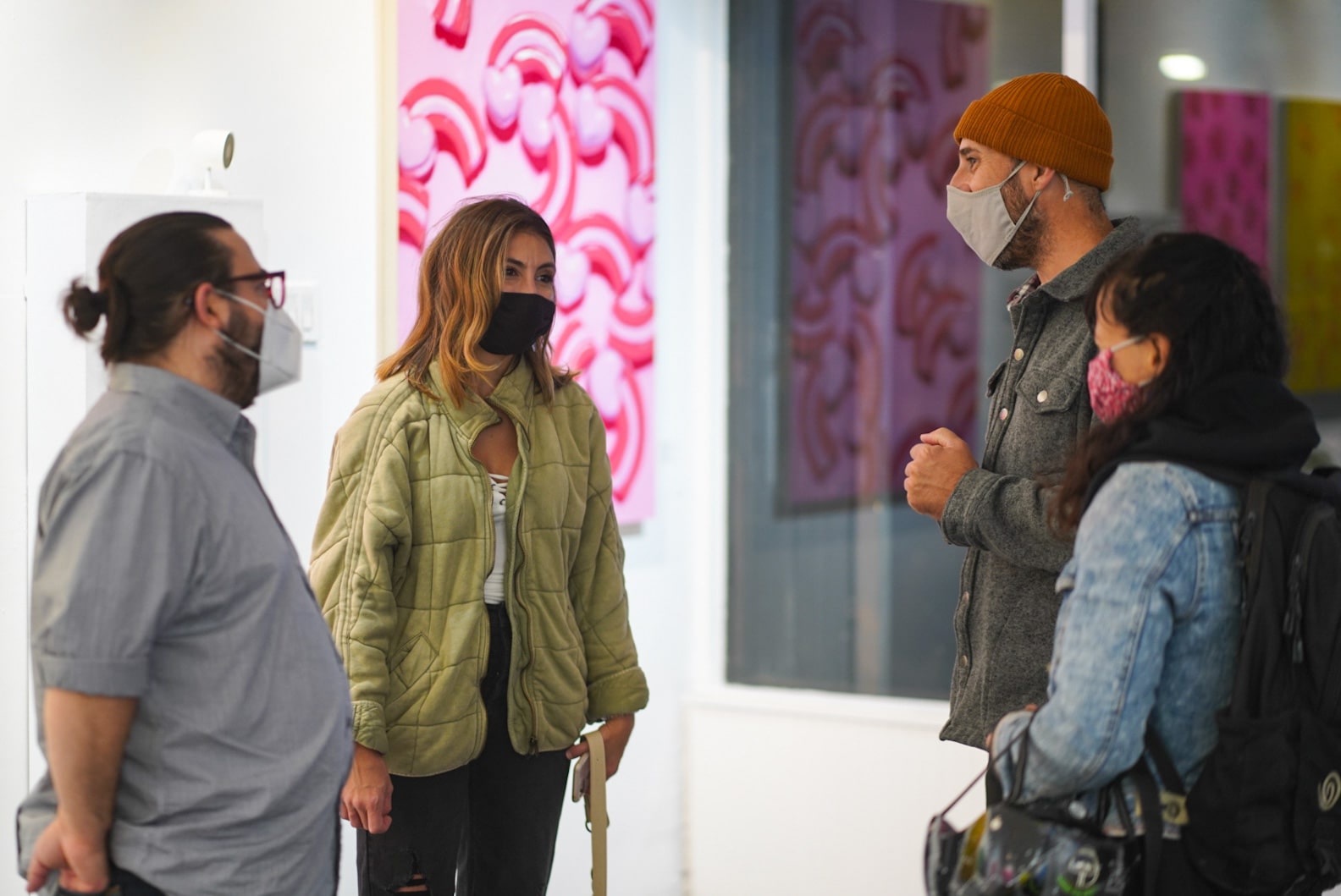 Ingrid V. Wells | Glimmers Solo Exhibition 2021 | Voss Gallery