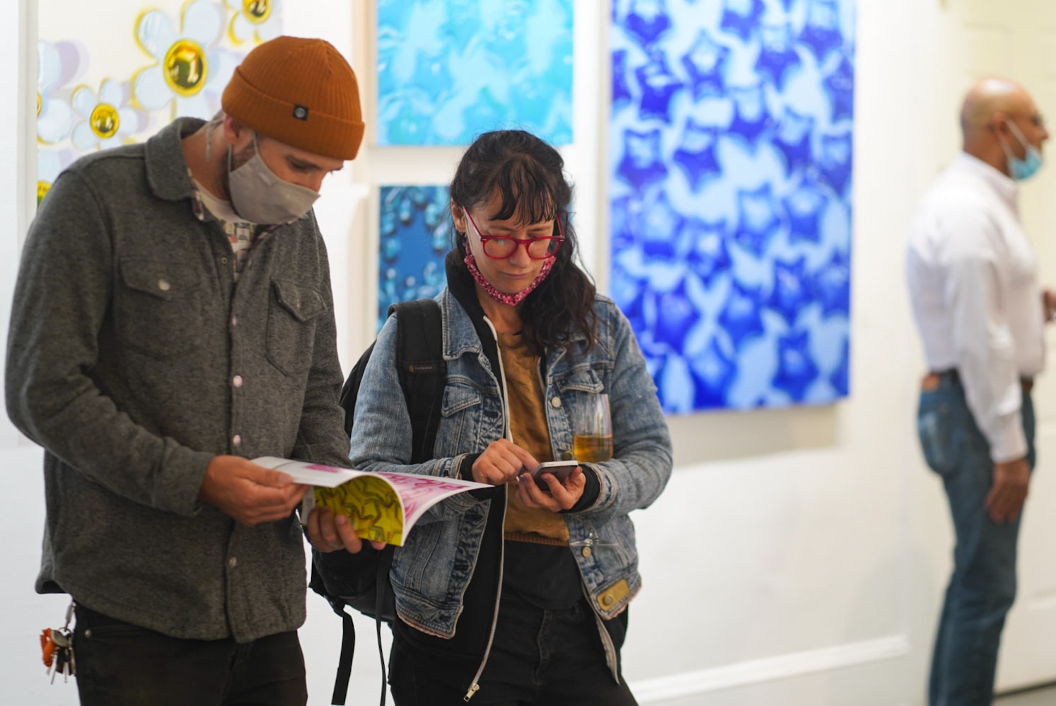 Ingrid V. Wells | Glimmers Solo Exhibition 2021 | Voss Gallery