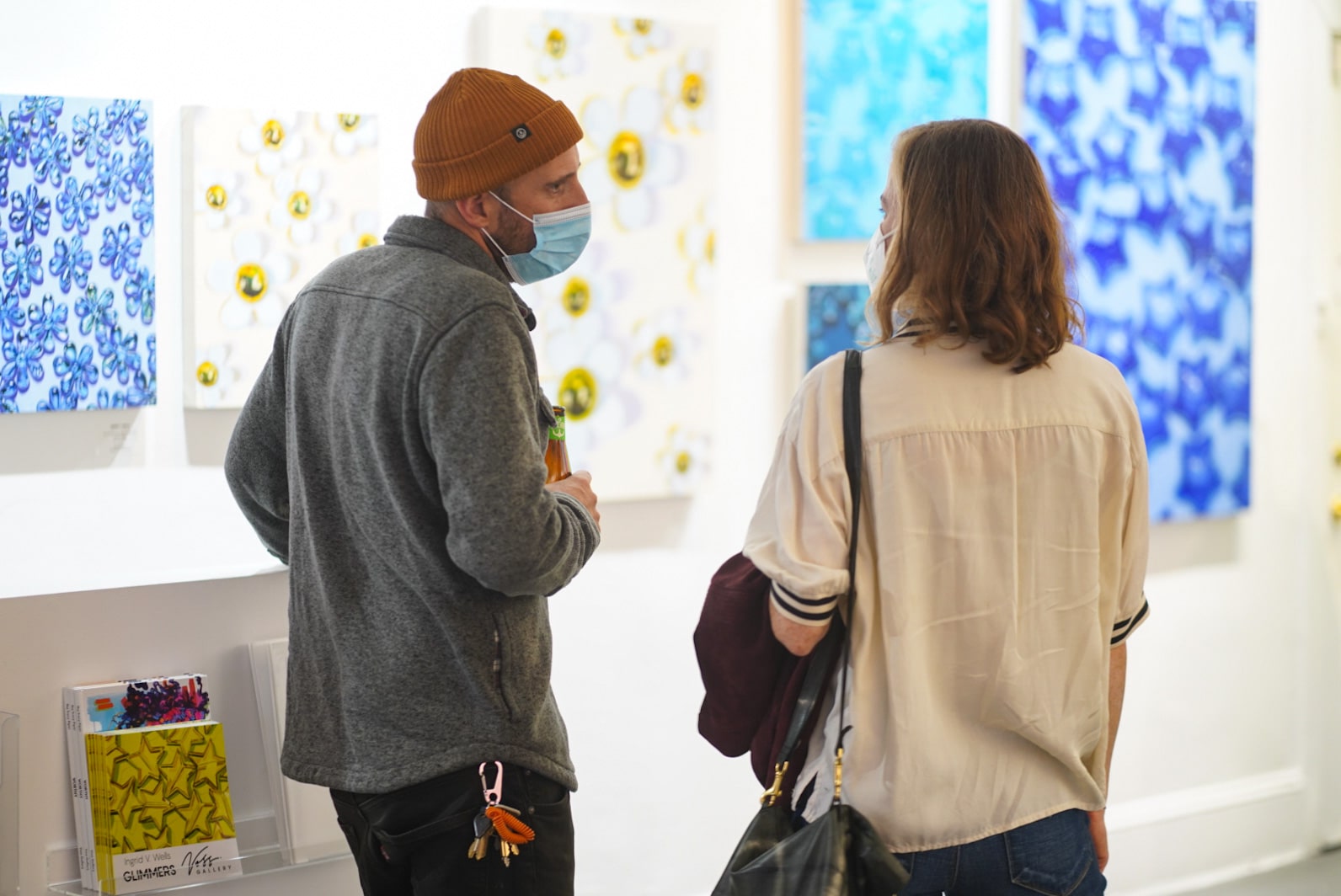 Ingrid V. Wells | Glimmers Solo Exhibition 2021 | Voss Gallery