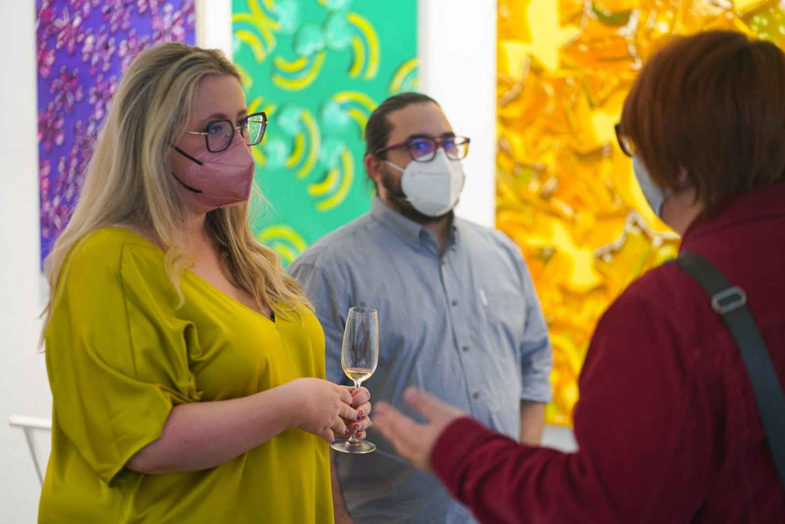 Ingrid V. Wells | Glimmers Solo Exhibition 2021 | Voss Gallery