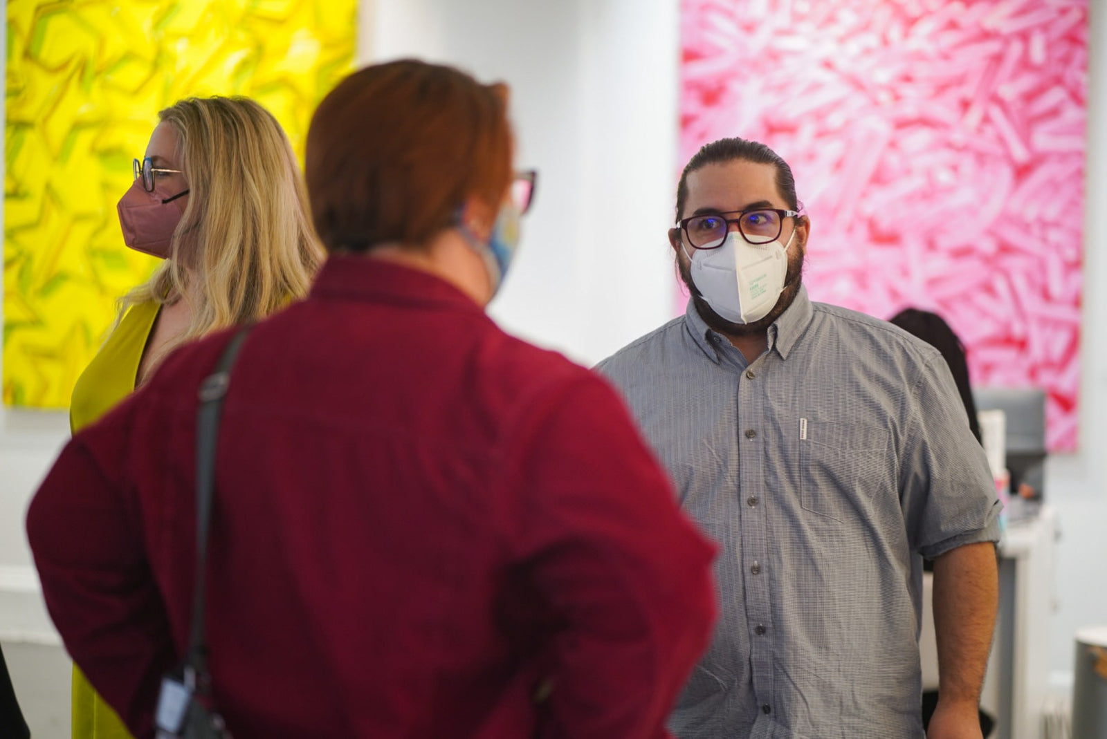 Ingrid V. Wells | Glimmers Solo Exhibition 2021 | Voss Gallery