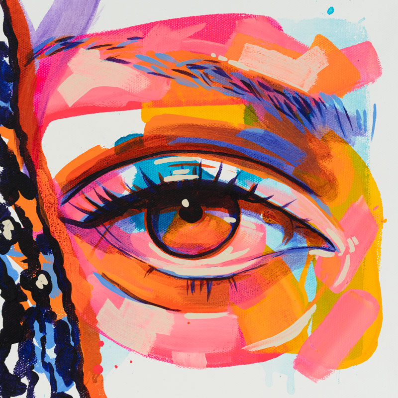 The Tracy Piper | Contemporary Eye Figurative Painting | Voss Gallery
