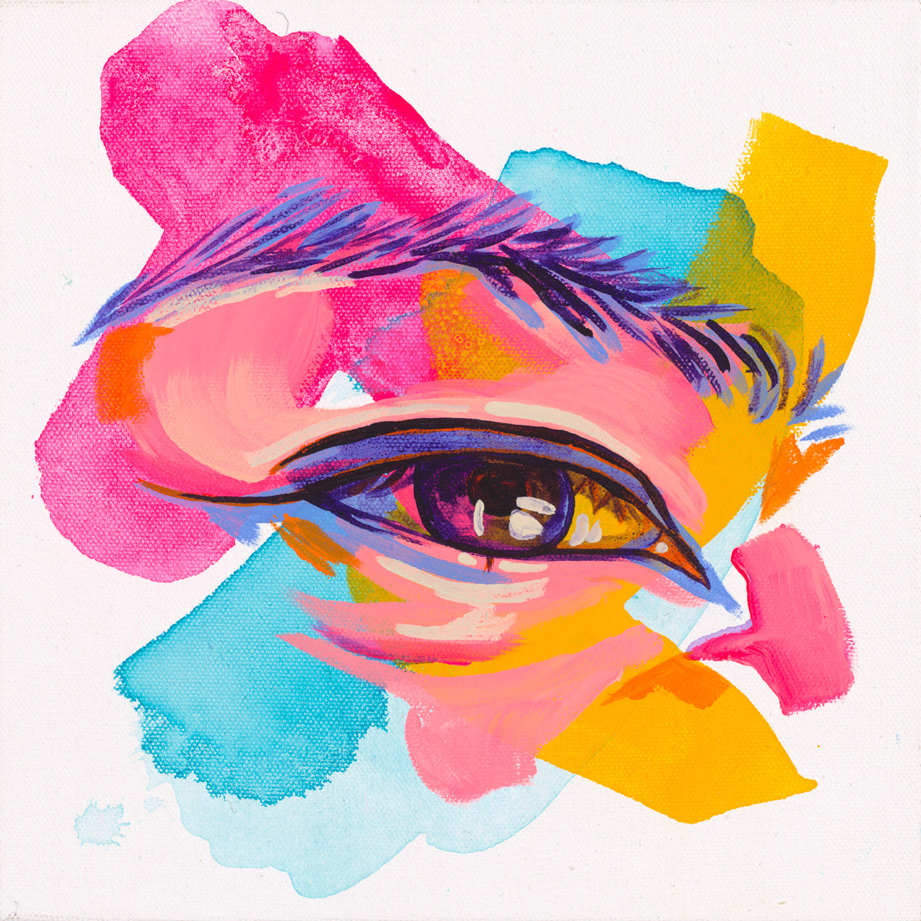 The Tracy Piper | SEEN 109 Colorful Eye Art | Voss Gallery