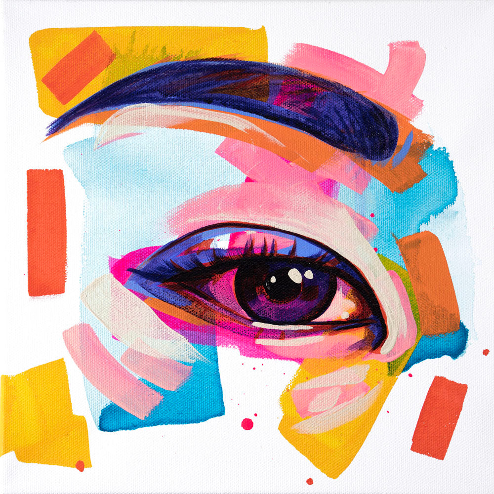 The Tracy Piper | SEEN 204 Figurative Eye Painting | Voss Gallery