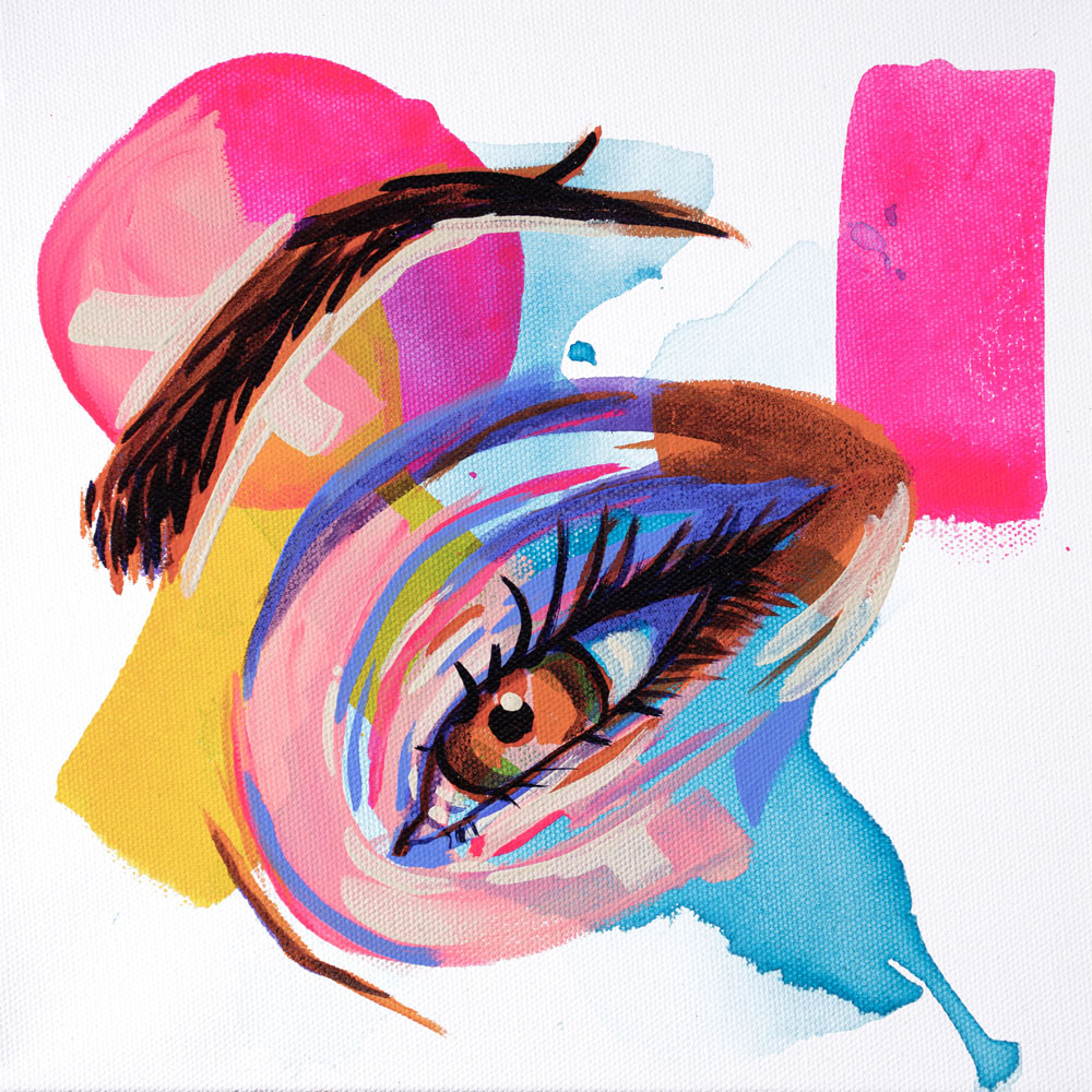 The Tracy Piper | SEEN 210 Figurative Eye Art | Voss Gallery